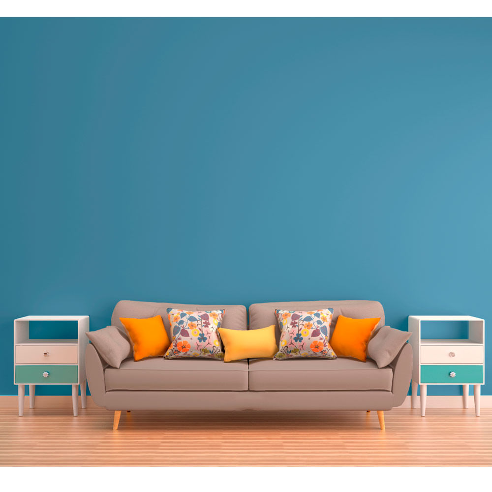 Tinta Eucatex Fosco Profissional Azul Navegante Lata 18 L