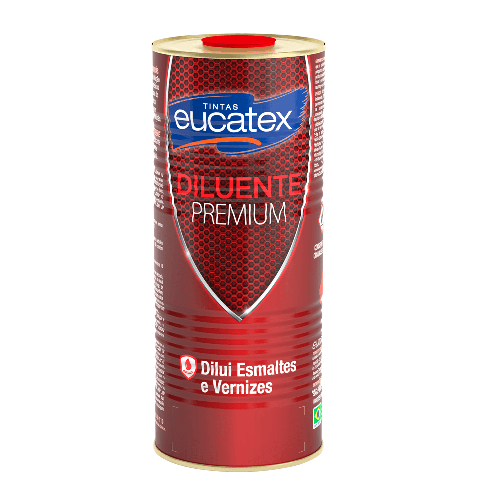 Aguarrás Eucatex Diluente Premium 900 ml